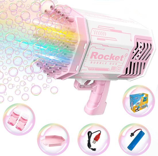 Bubble Gun Bazooka - bellenblaas maker - Speelgoed zeepbellenmachine ...