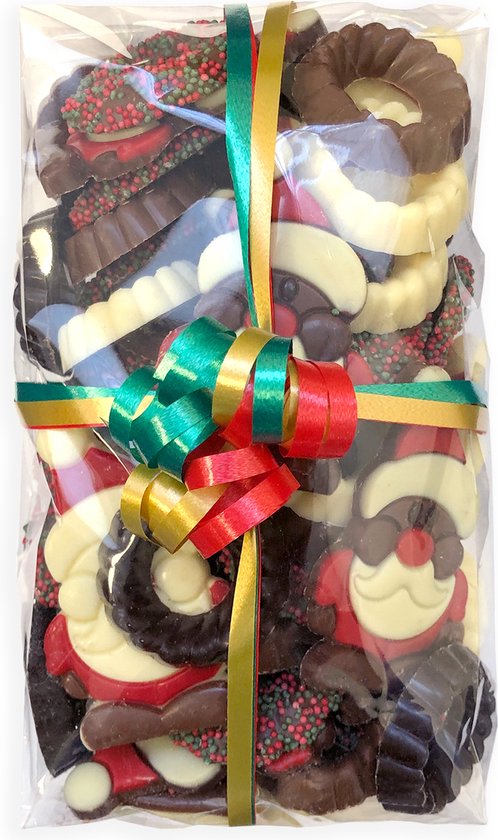 Mijn Snoepgoed - Kerstchocolade Mix - 500 Gram - Kerst Chocolade ...