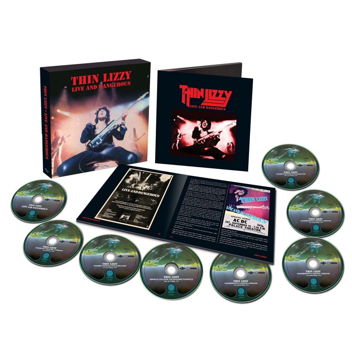 Thin Lizzy - Live And Dangerous (8 CD) (Deluxe Edition), Thin Lizzy ...