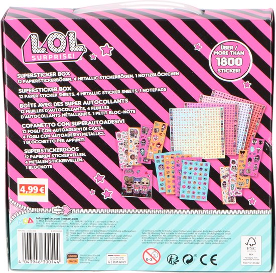 LOL Surprise Stickers | bol.com