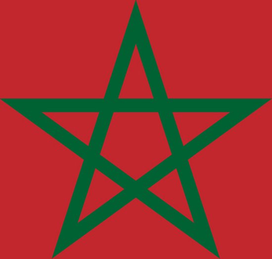 Marokkaanse vlag - WK 2022 - vlag Marokko - 150 x 100 cm - Duurzame ...