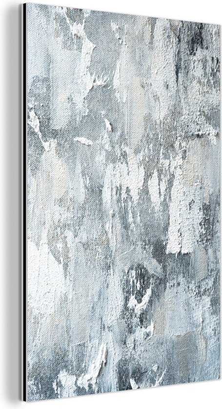 Wanddecoratie Metaal - Aluminium Schilderij Industrieel - Verf ...