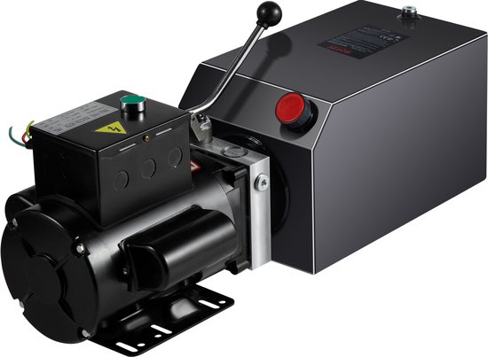 VEVOR 220V Hydraulische Pomp, Vermogen 2200 W,15 L Roestvrijstalen Tank ...