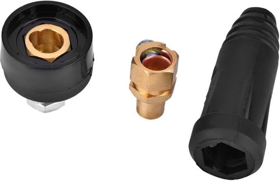 Lassen TIG kabel paneel connector en paneelbus sneladapter - DKJ lassen ...