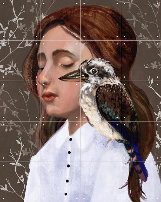 IXXI Kookaburra, Esther Sepers - 80 x 100 cm - Gratis ophangtool ...