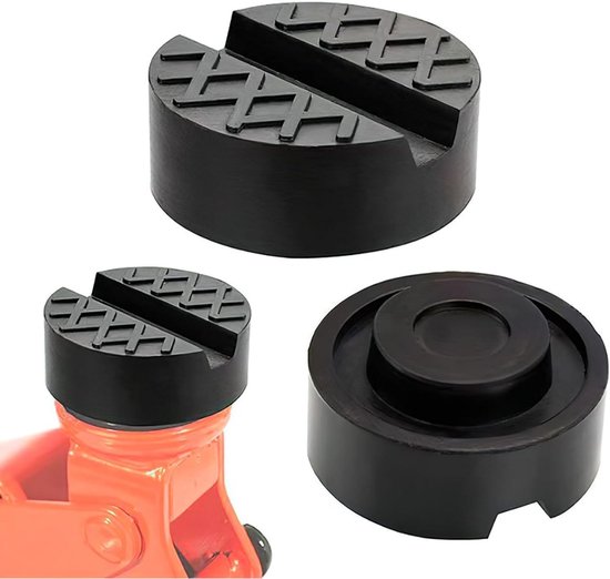 5T Rubberen pads voor autokrik, 2 stuks, duurzame rubberen pad van ...