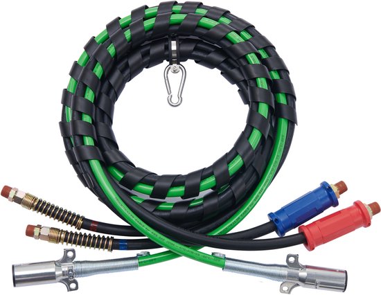 VEVOR 45.72cm Luchtleidingset - Semi Truck - 3-In-1 Luchtslang Met 7 ...
