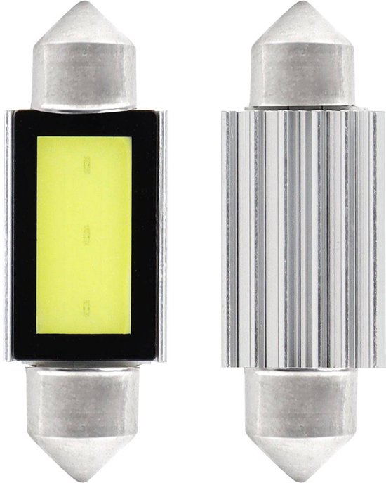 AMiO LED CANBUS COB3 Festoen C5W C10W C3W 39mm Wit 12V | bol