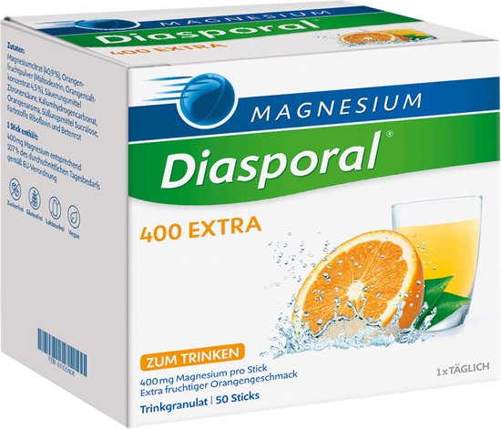 Magnesium Diasporal 400 EXTRA - oral solution - 50 sticks | bol