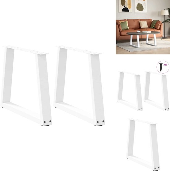 vidaXL Eettafel Poot - Eettafel Poten - Poot Voor Tafel - Metalen ...