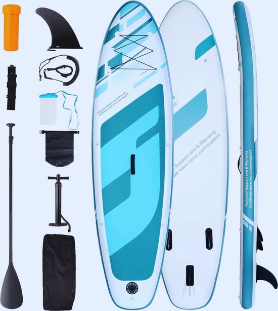 Opblaasbare Surfplank 335x84x15 Cm - Compleet Paddleboard Set Met ...
