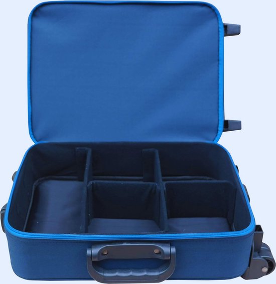 Redcar Professionele Bowls Set Met Trolley En Vier Kommen Carrier ...