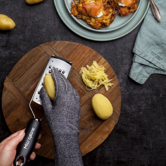 Microplane beschermingshandschoen - Finger Protection - grijs/zilver | bol