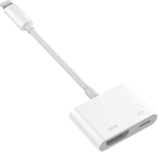 Lightning Digital AV Adapter to 1080P HDMI - iPhone, iPad, iPod | bol