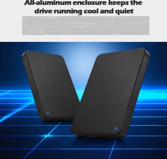 XLON HD Externe Harde Schijf 1TB Draagbare Harde Schijf USB3.0 Hoge ...