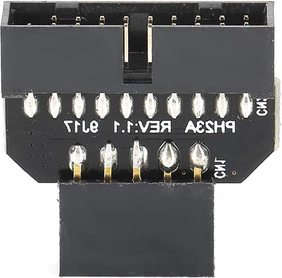 USB 2.0 9-pins naar USB 3.0 19-pins moederbordadapter - desktop PH23A ...