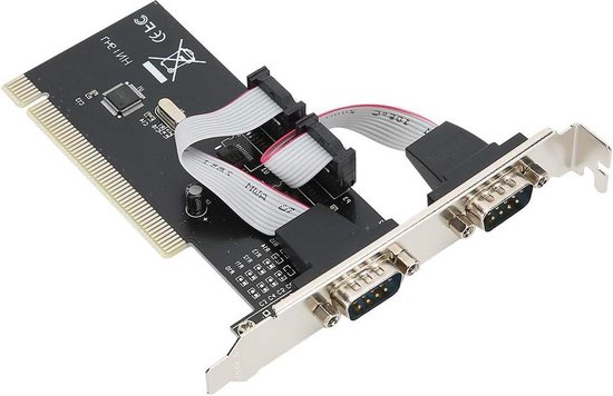 PCI naar PCI-Express 2-poorts seriële poortkaart - DB9 RS232 ...