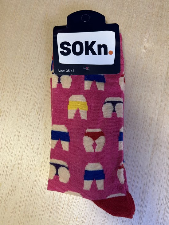 SOKn. Trendy sokken *EEN RETE LEUKE SOK* maat 35-41 (ook leuk om kado ...