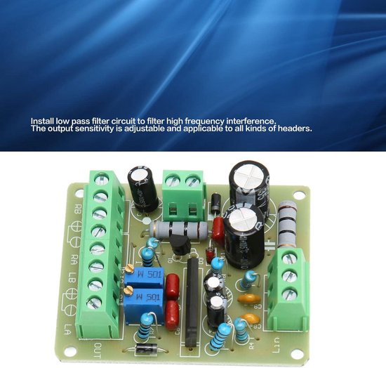 VU Meter Driver Board - Power Amplifier Meter Drive Module Instelbare ...