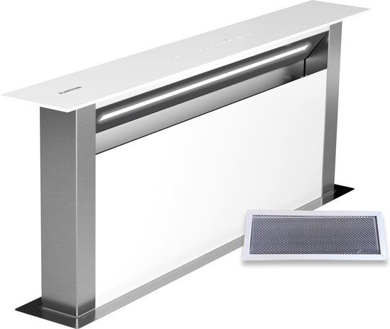 Klarstein Afzuigkap Royal Flush Eco | 713,8 m³/h - 604 m³/u - voor ...