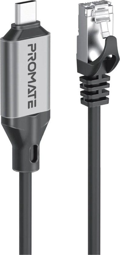 ProMate® CLink- RJ45 - Ethernet naar USB-C™ Adapterkabel- Internet ...