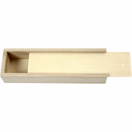 Pennendoos - DIY Opbergdoos - 20x6x3,5 cm |Incl. crea gift | bol