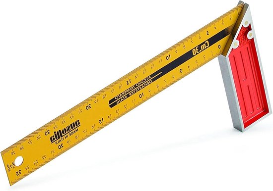 Geodriehoek met hoge precisie - geschikt voor studenten - 30 cm ...