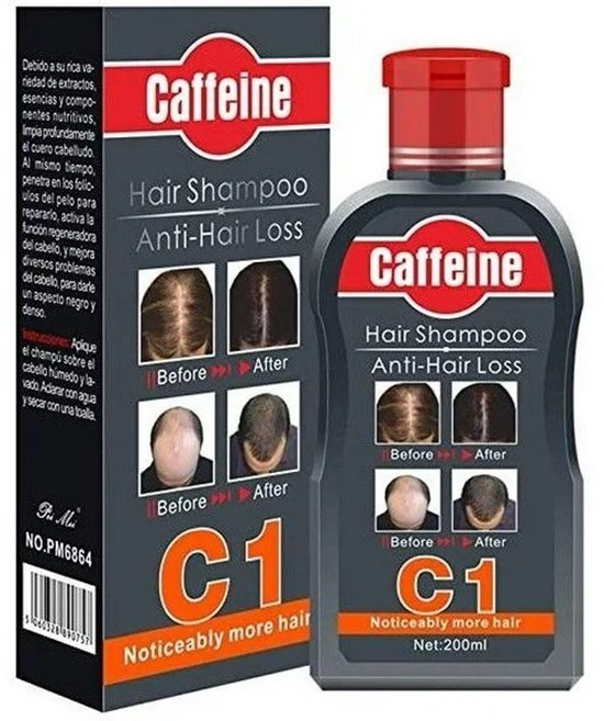 Caffeine Hair Shampoo Anti-Hair Loss 200ml | bol