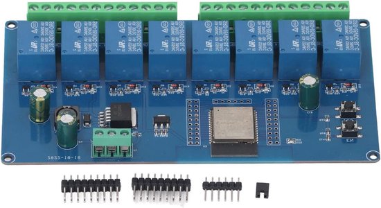 Relay Module with 8 Channels DC 5 to 30V WiFi Wireless Control BLE Load Control... | bol