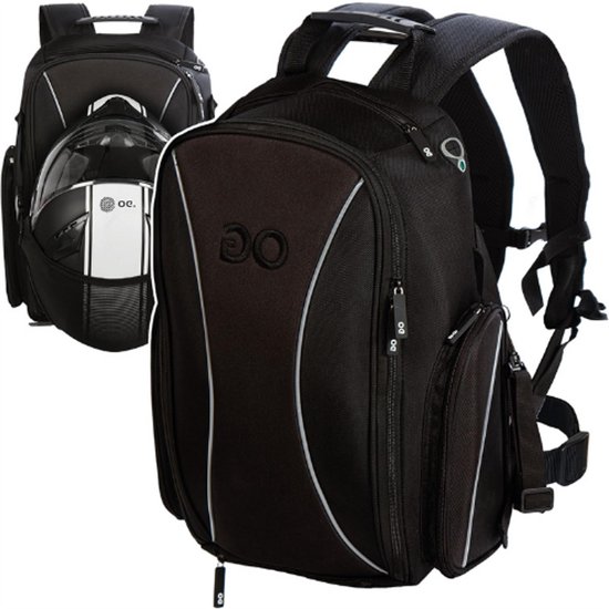 GO Motor-Rugzak - Waterdicht En Reflecterend - 20L-30L - Helm En Laptop ...