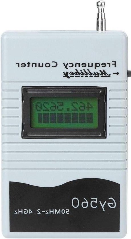 Draagbare frequentiemeter signaal frequentie analyzer 50Mhz tot 2.4Ghz voor voertuigen... | bol