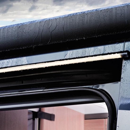 Dometic RainTec RT 100 LED regengoot voor schuifdeuren Fiat Ducato wit ...