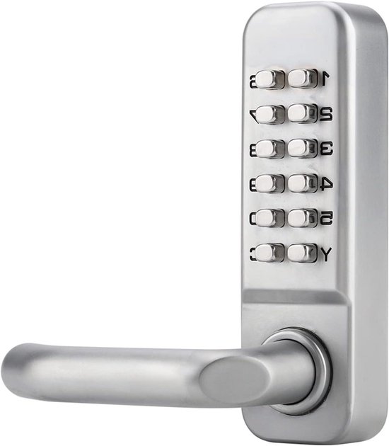 Waterdicht mechanisch codeslot sleutelloze deurslot 1-11-cijferige code ...