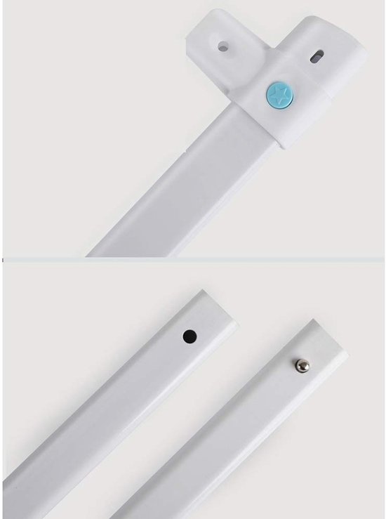 HAPPLiGNLY Baby Bedrail Bed Guard Bumper, Verticale Lifting extra hoge... | bol