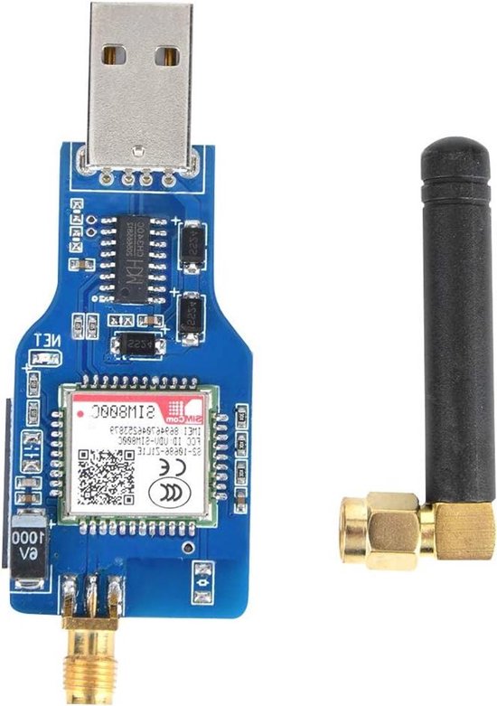 Draadloze module Quad-band vier frequenties SIM800C GSM/GPRS 850/900 ...