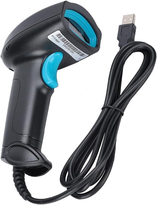 1D/2D QR Barcode Reader Handheld 360° Barcode Reading USB Wired Fall ...