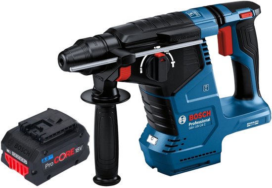 Bosch GBH 18V-24 C Professionele accu boorhamer 18 V 2,4 J Brushless SDS plus + 1x... | bol