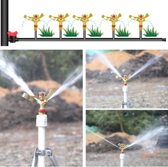 Legering 1/2 Inch Draaiarm Watersproeiers Sproeiers ...
