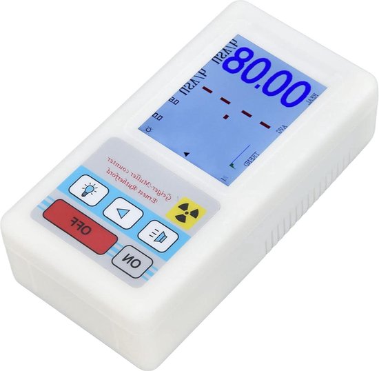 Geigerteller multi-display - makkelijk afleesbare nucleaire stralingsdetector -... | bol