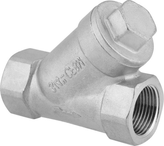 Y zeef 3/4 "DN20 PT draad - RVS Y-vormige zeef voor water, olie en gas ...
