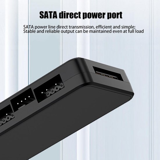 Rgb Computer PC Case Fan Hub, PC Fan Hub Computer Argb Pwm Fans Splitter | Pwm Fan... | bol