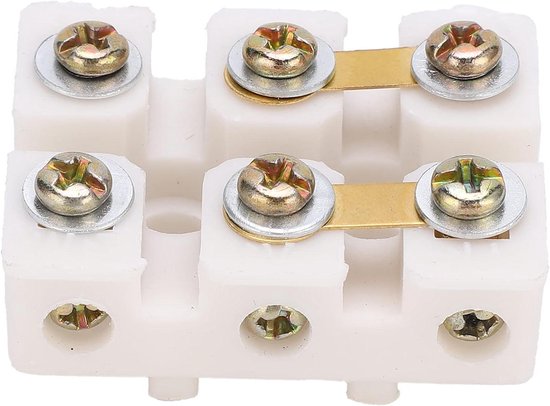 Single Phase Motor Terminal Block Strip Flame Retardant Plastic Barrier ...