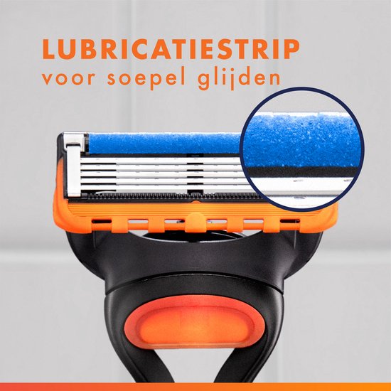 Gillette Fusion Scheermesjes voor Mannen - 5 scherpe mesjes - 28 stuks ...