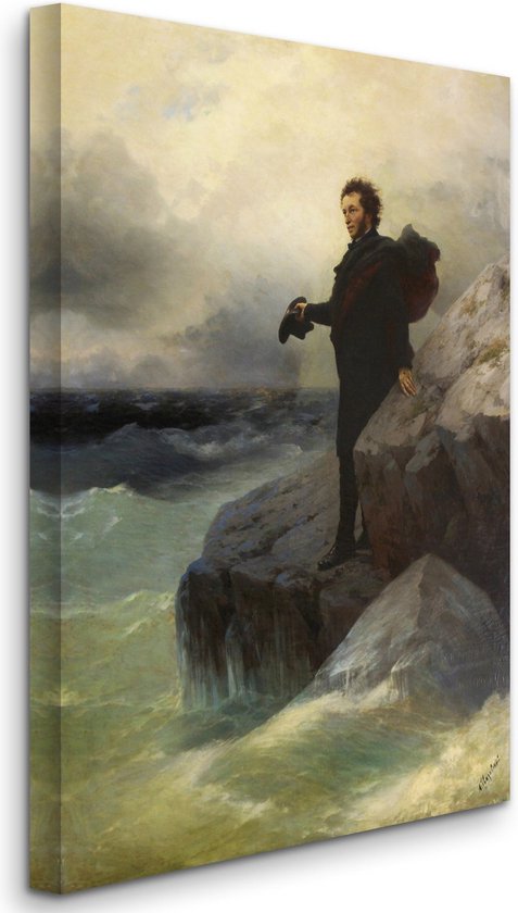 Ivan Aivazovsky - Pushkin's Farewell to the Black Sea (1877) Poesjkins ...