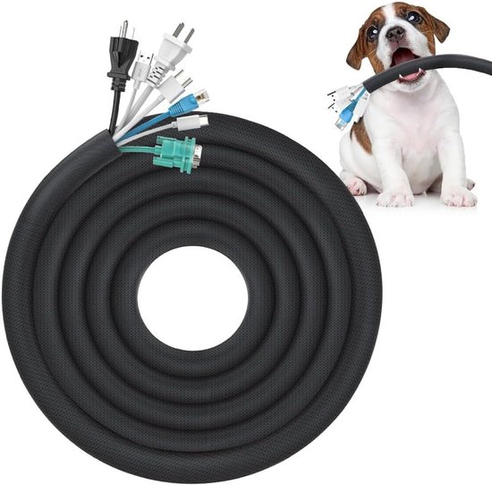 Cable Tubes Protection for Dogs and Cats Chewing Cables - Expandable ...