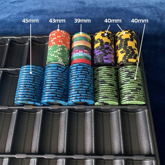 Samuliy Poker Chip Case, Chip Case - Chip Rack, Dealer Table Chip Rack ...
