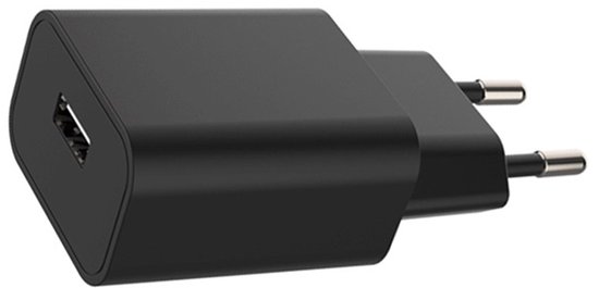 USB-A Oplader Zwart 5V 2A | bol