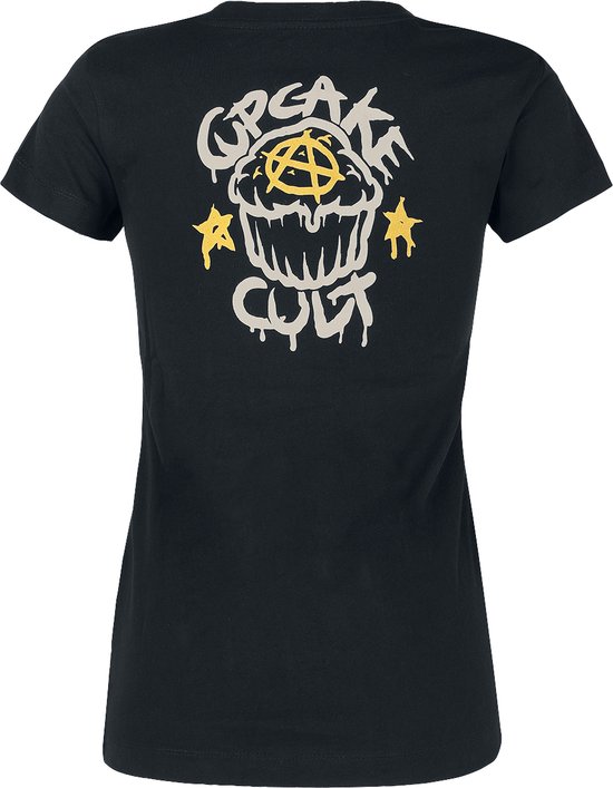 Cupcake Cult - LOST WAY Dames T-shirt - XXL - Zwart | bol