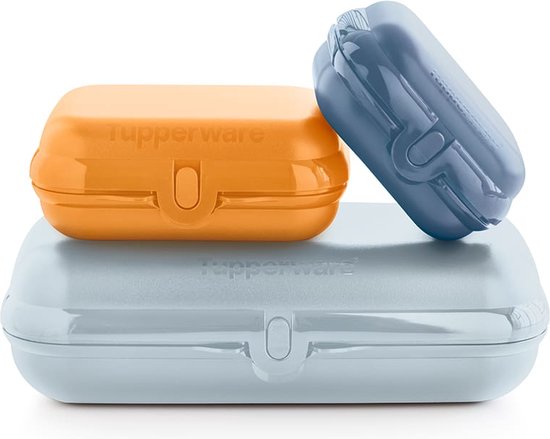 Tupperware Lunchtrommel Set Eco+ 3 Stuck - Snackbox ...