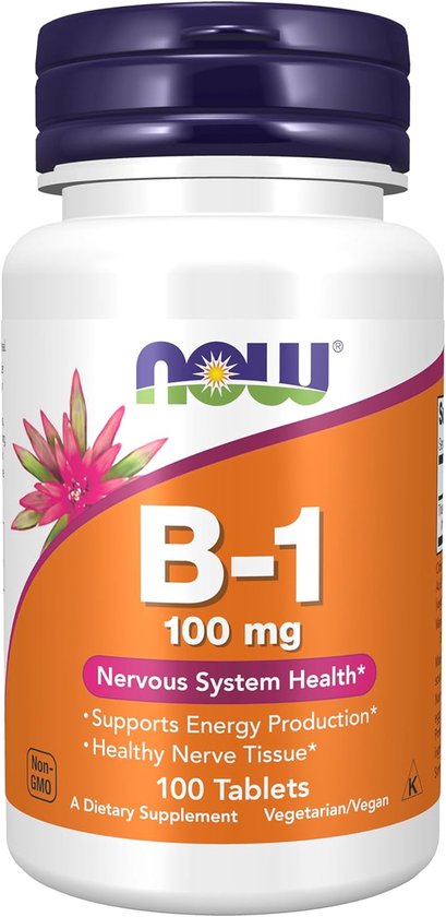 Vitamine B1 (Thiamine) - 100mg - 100 Tabletten - Premium: Thiamine ...